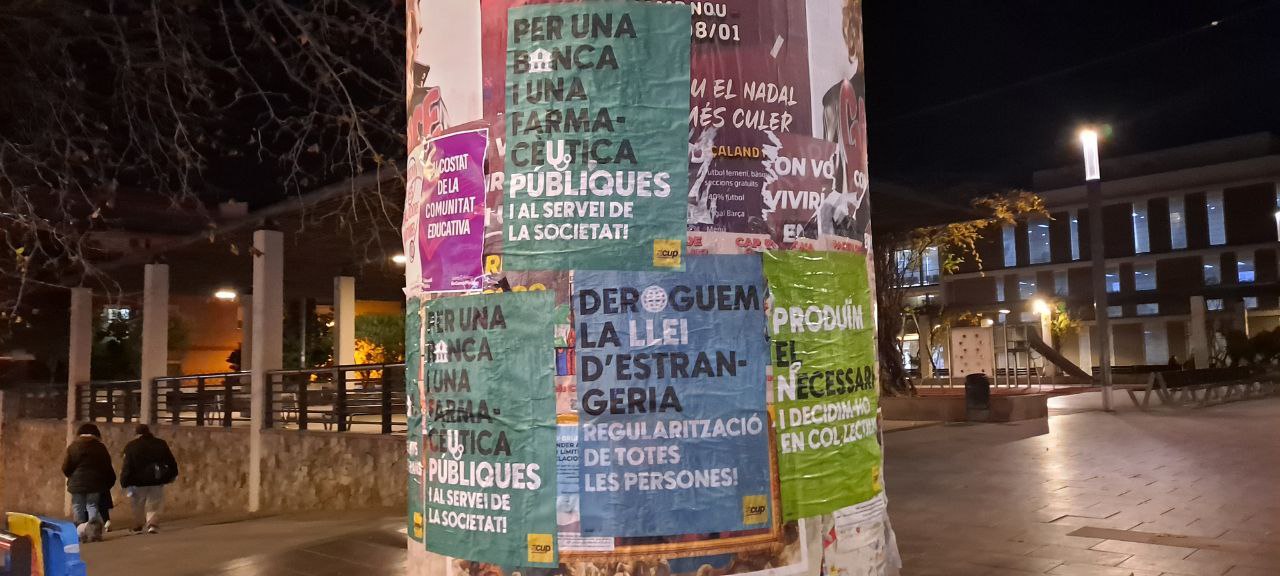 Propostes materials per millorar la vida de la gent – CUP-Gent de Gramenet